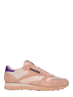 REEBOK Classic Leather Lace-up Sneakers - Pink