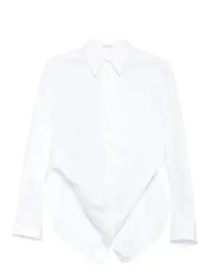 BRUNELLO CUCINELLI Brunello Cucinelli Long Sleeve Curved Hem Shirt