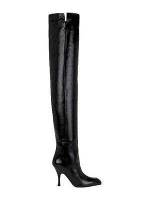 Khaite Colt Over The Knee Boot - Black