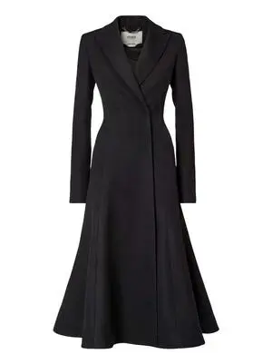 FENDI Grain-de-poudre Wool Coat