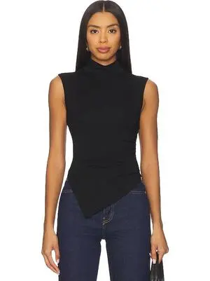 ALL THE WAYS Regina Top - Black