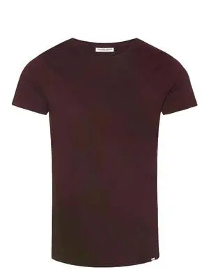 Orlebar Brown Round-neck Cotton T-shirt - Red