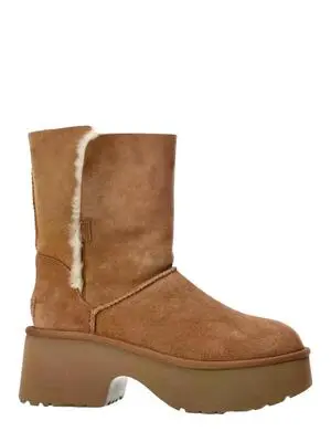 UGG Platform Suede Boots - Brown