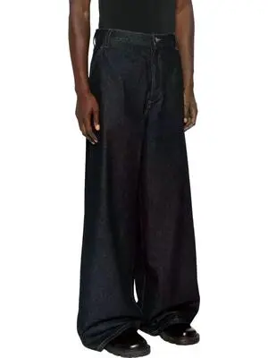 UMA WANG Wide-leg Denim Jeans - Blue