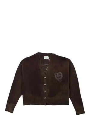 ONLY THE BLIND Studio Dept. V-neck Cardigan - Brown