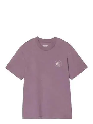 Carhartt Work In Progress Heart Motif Cotton T-shirt - Purple
