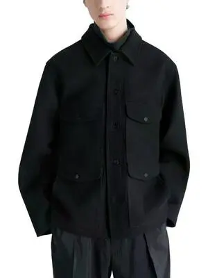 LEMAIRE Patch-pocket Buttoned Shirt Jacket