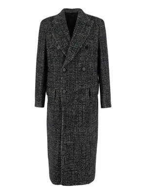 Dolce & Gabbana Double-breasted Coat - Grey