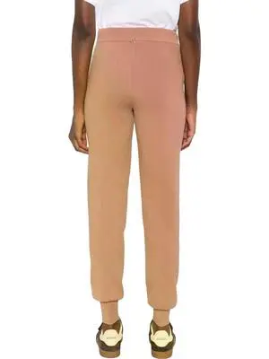 TWINSET Knitted Drawstring Trousers - Brown