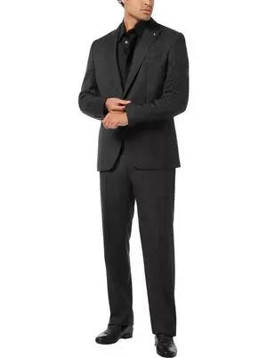 BILLIONAIRE Gessato Pinstripe Single-breasted Blazer - Black