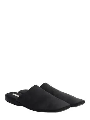 Calvin Klein Hugh Satin Mules - Black