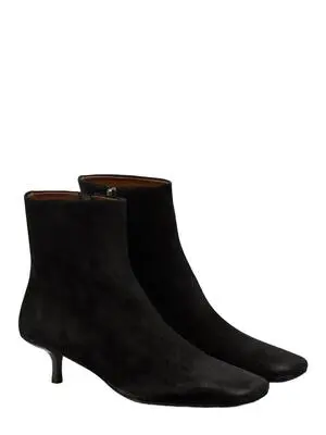 Marsèll Spazzola Kitten-heel Ankle Boots - Black