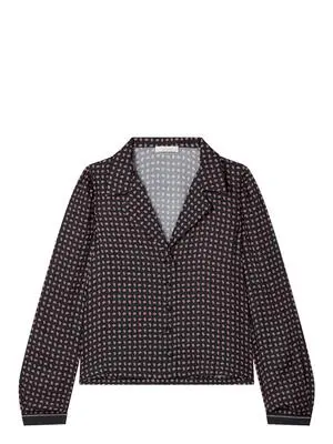 DÔEN Juliana Paisley-print Silk-blend Blouse - Multi
