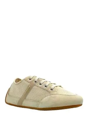 Givenchy Lace-up Suede And Mesh Sneakers - Neutrals