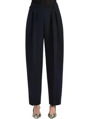KHAITE KHAITE Button-Detail Pleated Trousers
