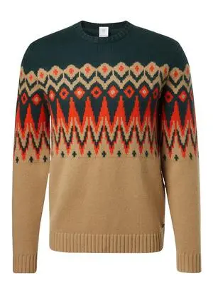 Bogner Ron Fair Isle Cashmere Sweater - Multicoloured