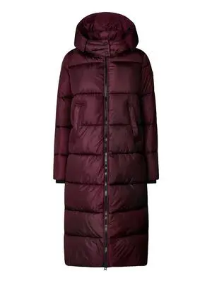 SAVE THE DUCK Padded Hooded Coat - Red