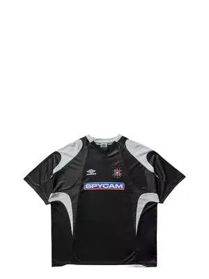 UMBRO Panelled-Design T-Shirt Black