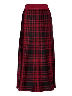 POLO RALPH LAUREN Polo Ralph Lauren Plaid Midi Skirt