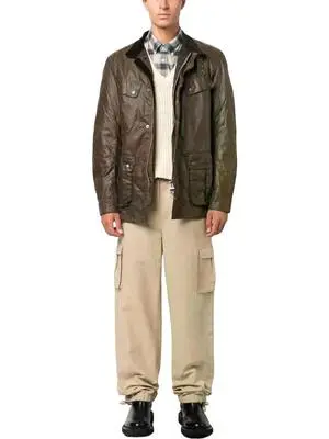 BARBOUR INTERNATIONAL Crinkled Raincoat - Brown