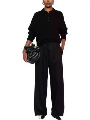PT TORINO Frankie Tailored Trousers - Black