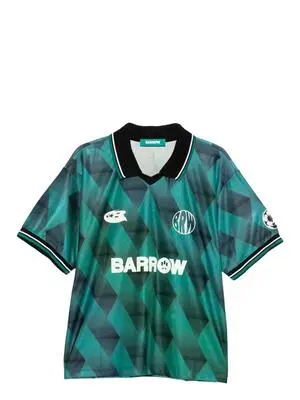 BARROW Printed Polo Shirt Green