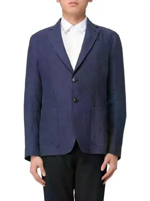 Giorgio Armani Single-breasted Blazer - Blue
