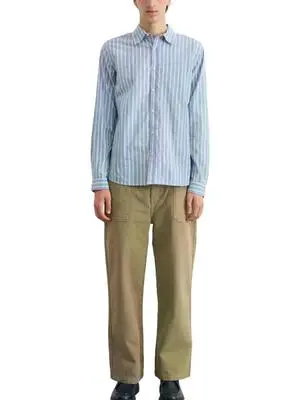 DEAN EDMONDS Striped Pocket Shirt