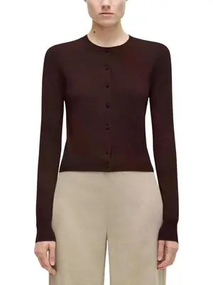 Adam Lippes Cashmere Button Cardigan - Brown