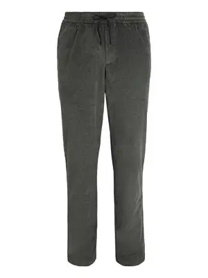 Sease Corduroy Slim Trousers - Green