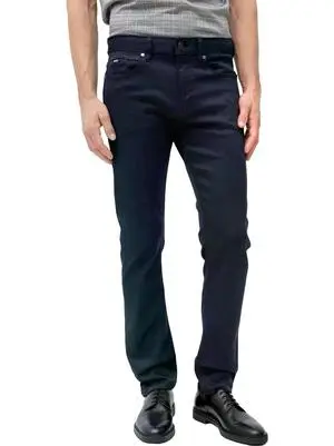 BOSS Delaware Logo Patch Jeans - Blue
