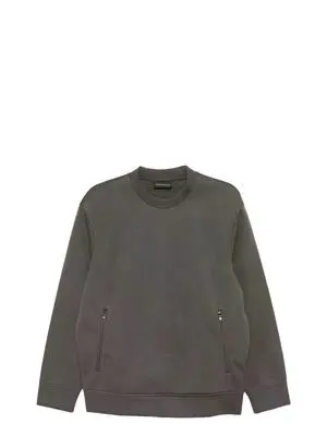 Emporio Armani Zip-pocket Sweatshirt - Grey