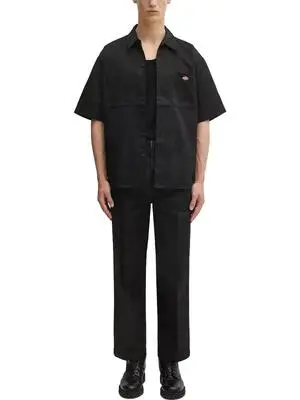 WACKO MARIA Dickies Logo Patch Pocket Shirt - Black