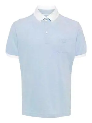 PRIVATE STOCK LABS The Midas Cotton Polo Shirt - Blue