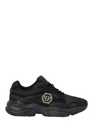 Philipp Plein Philipp Plein Nitro Xtreme Logo Patch Sneakers Black