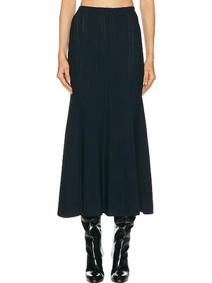 Adam Lippes Lyra Skirt - Navy