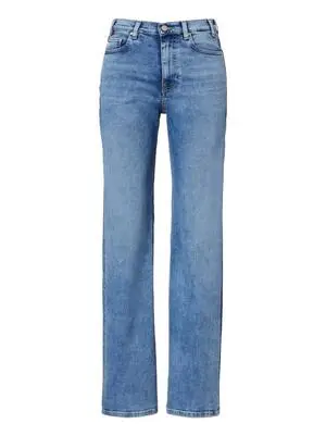 Ag Baggy Wide-leg Jeans - Blue