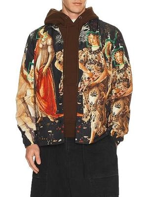 PLEASURES Printed Coach Jacket - Multi