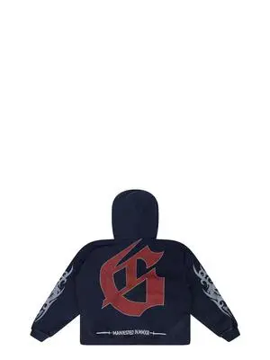 GODSPEED Graphic-print Hoodie - Blue