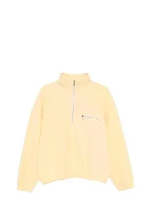 RIER Zip-Fastening Pocket Sweatshirt Yellow