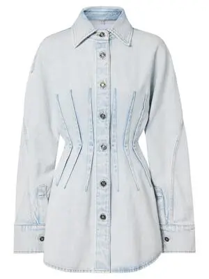 Givenchy Denim Minidress - Blue