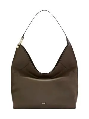 Furla Large Lara Shoulder Bag - Brown