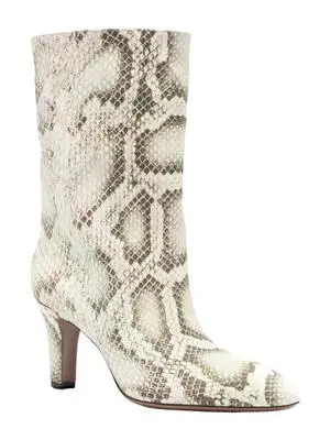 Paris Texas Leather Boots - Neutrals