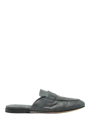 Officine Creative Blair Loafer Flat Mules - Grey