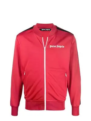 Palm Angels Side-stripe Track Jacket - Red