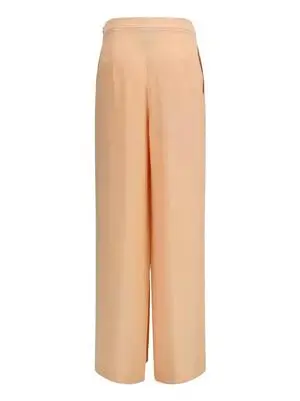 DI STAVNITSER Front-slit Wide-leg Trousers - Neutrals