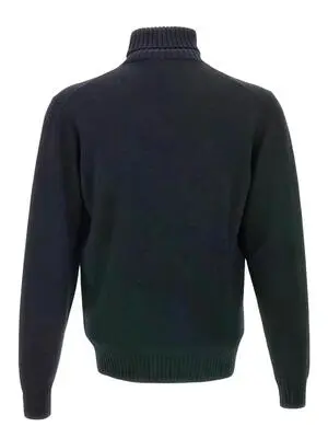 FILIPPO DE LAURENTIIS Roll-neck Knitted Sweater - Blue