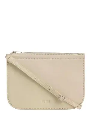 YU MEI Yu Mei Zip Lambskin Bag Neutrals