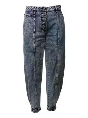 Ulla Johnson Brodie High Rise Trousers - Blue