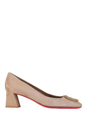 Santoni Penny Pumps - Brown
